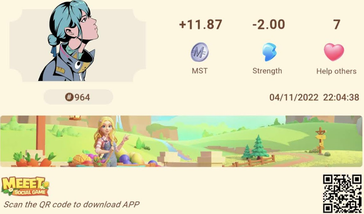 終了：【MEEET】農家NFTを購入して本格参戦してます。 - もそもそ暗号資産形成プロジェクト